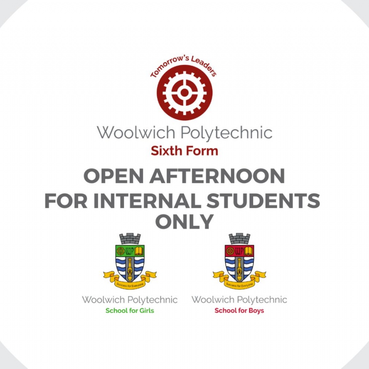 Woolwich Polytechnic Sixth Form - Sixth Form Open Afternoon (Internal ...