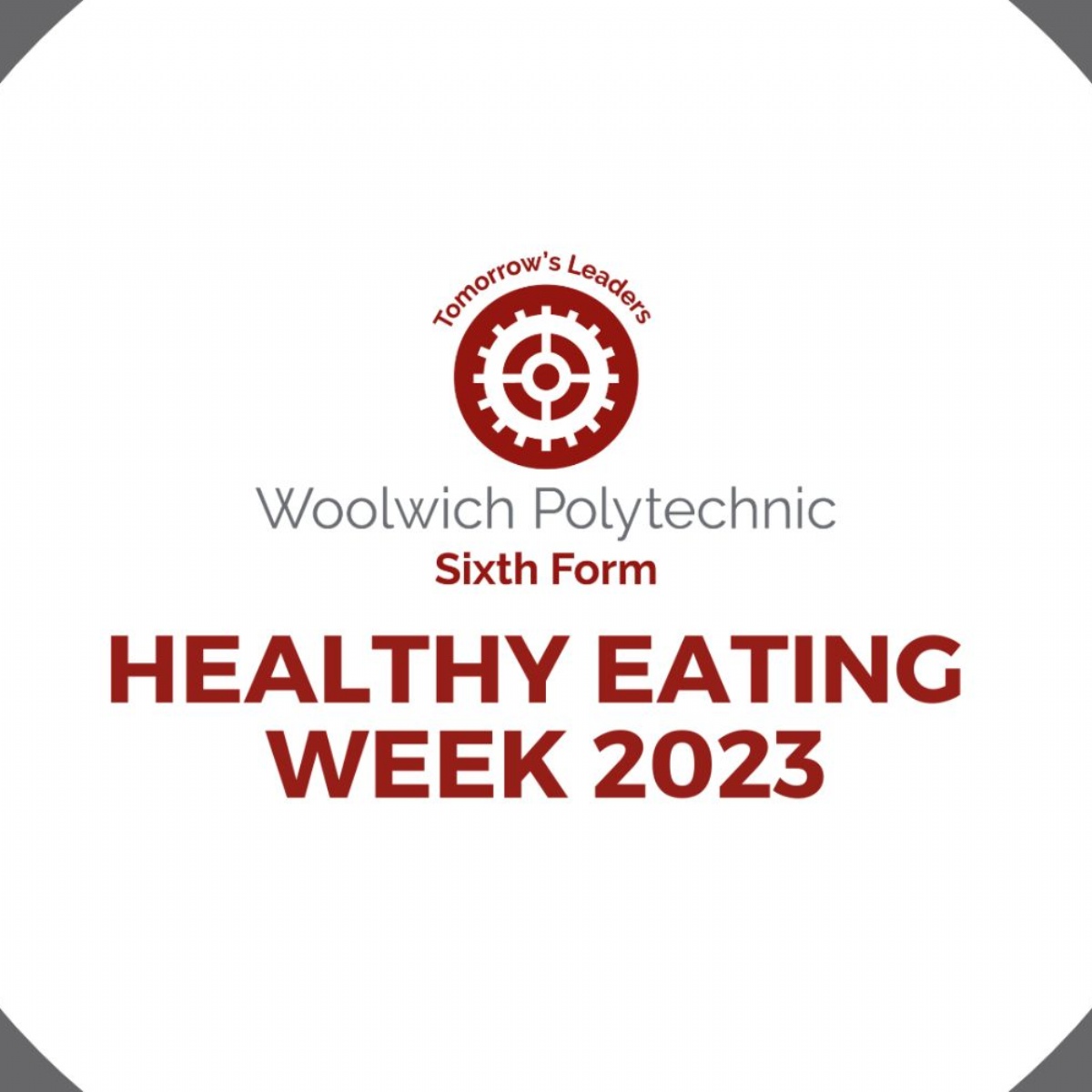 Woolwich Polytechnic Sixth Form - Healthy Eating Week 2023